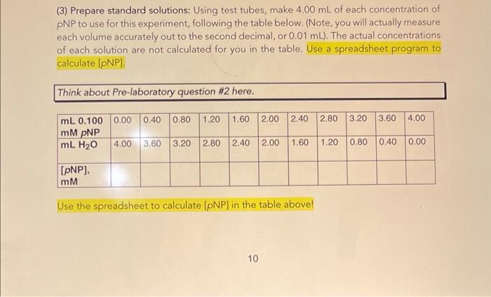 Solved #2: Calculate the concentrations of pNP for each of | Chegg.com