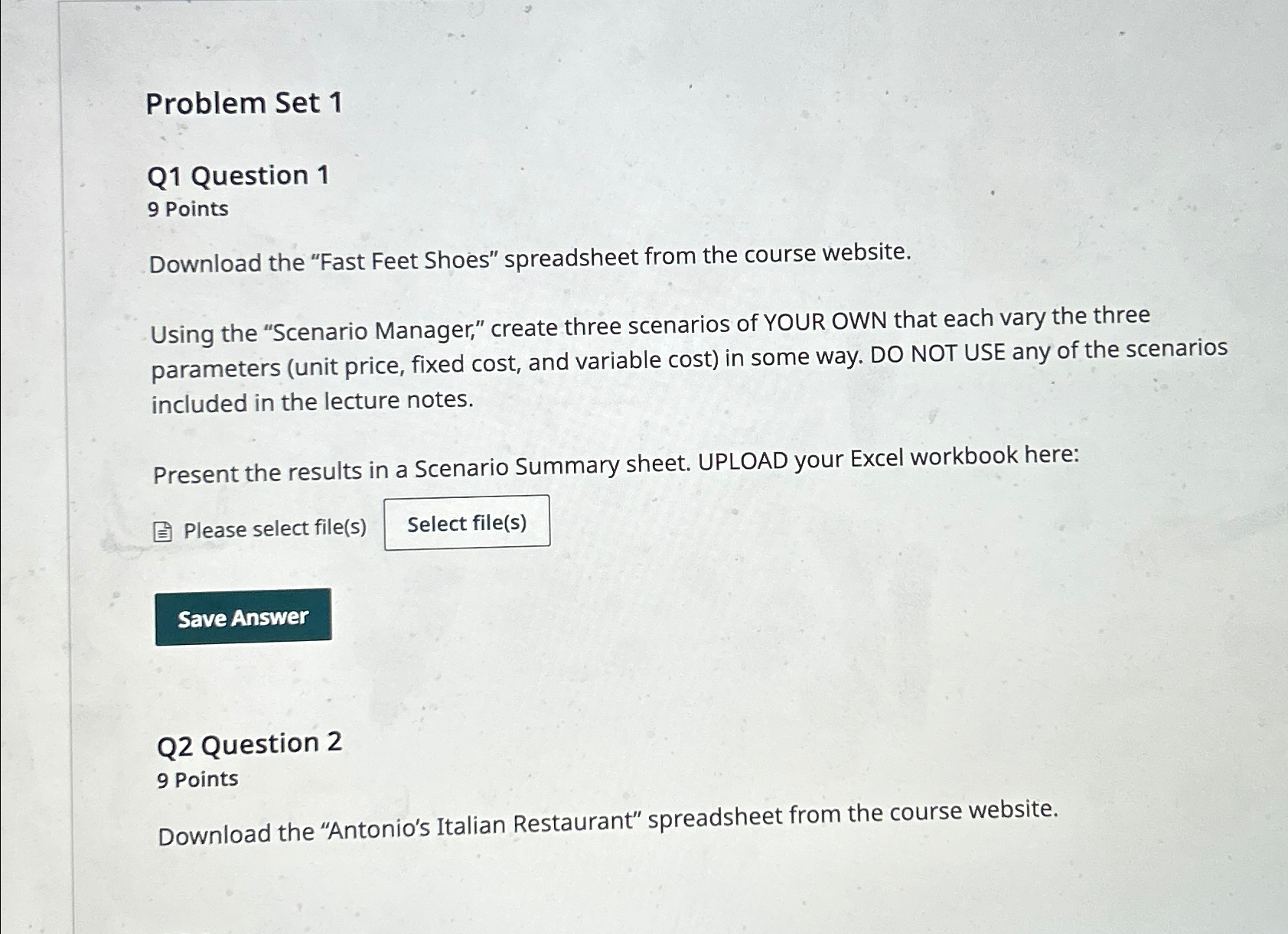 Solved Problem Set 1Q1 ﻿Question 19 ﻿PointsDownload the | Chegg.com