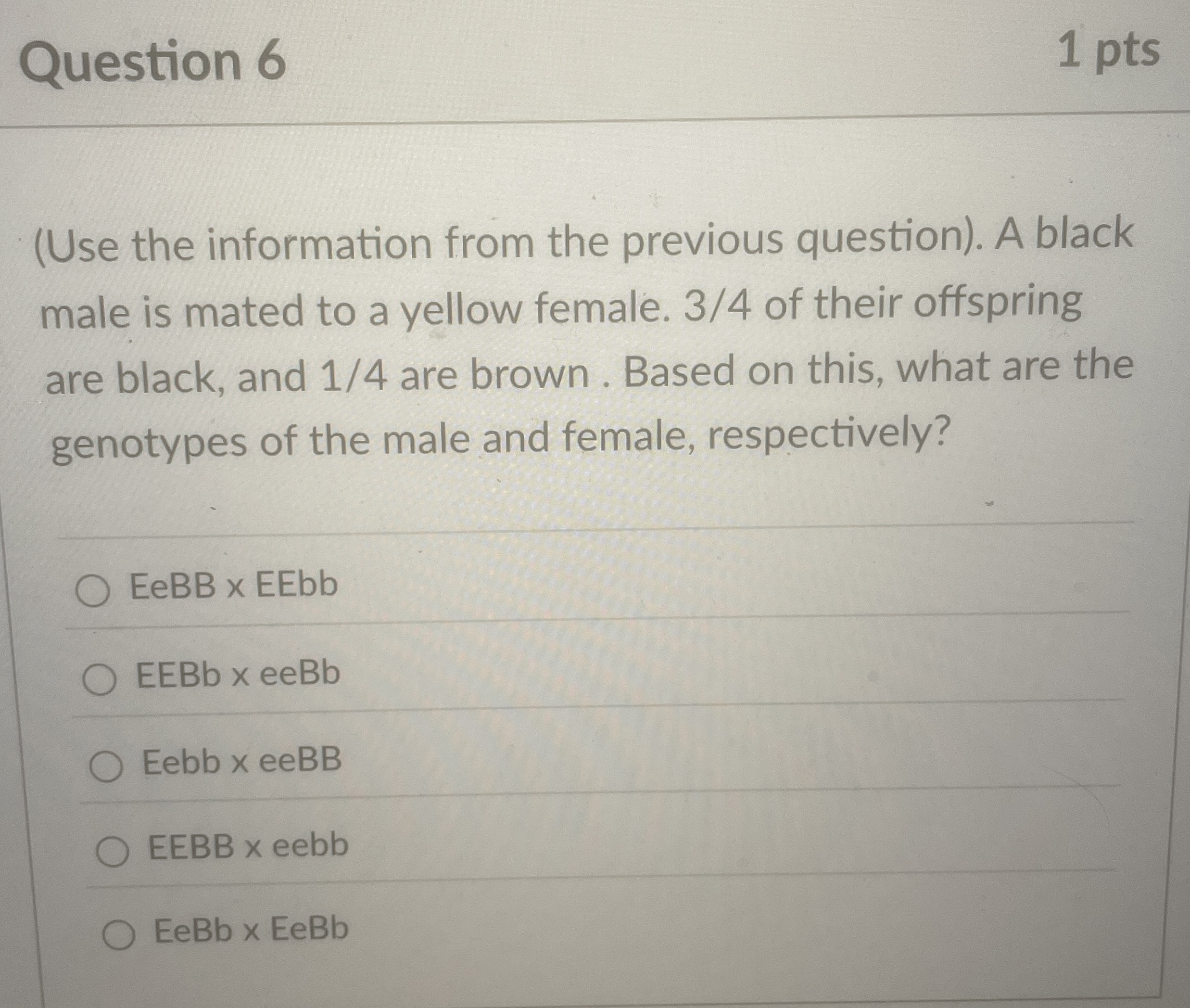 Solved Question 61 ﻿pts(Use the information from the | Chegg.com