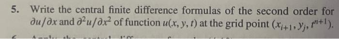 Solved Please help me with this computational fluid dynamics | Chegg.com