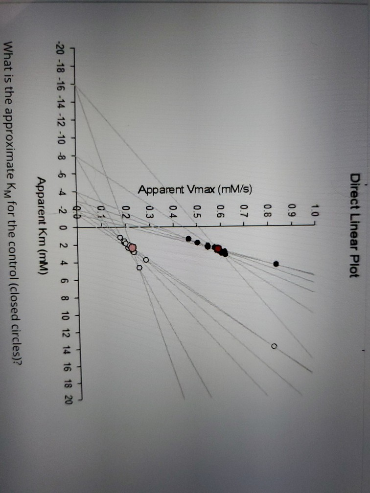 Solved Consider the direct linear plot shown below and | Chegg.com