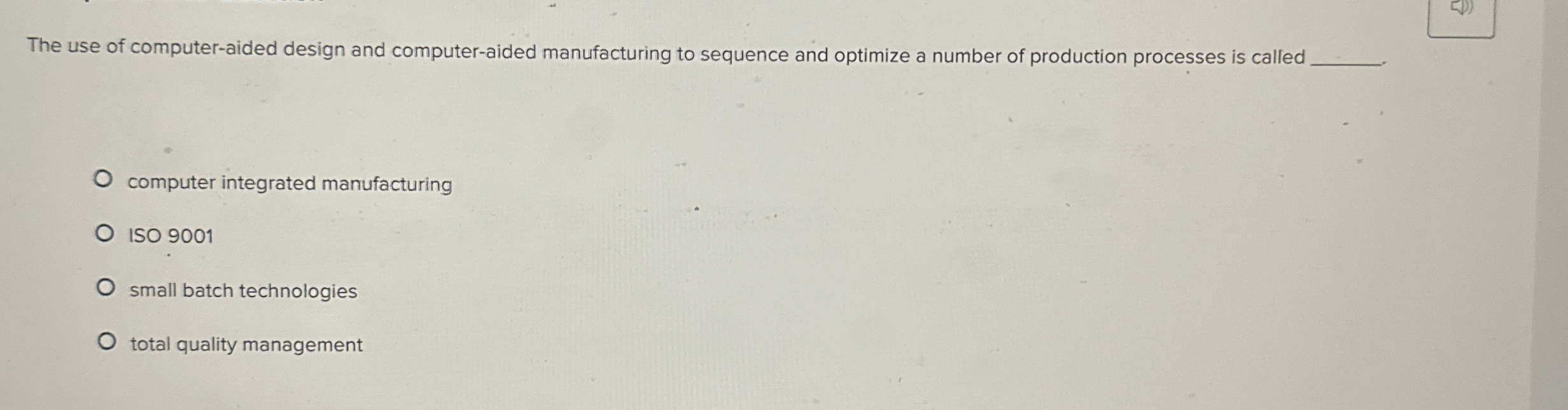 Solved The use of computer-aided design and computer-aided | Chegg.com
