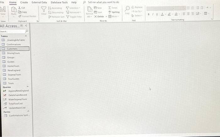 Solved 16. Use the Find Unmatched Query Wizard to create a | Chegg.com