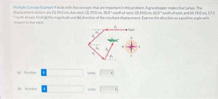 Solved Multiple Concept Example 9 deals with the concepts | Chegg.com