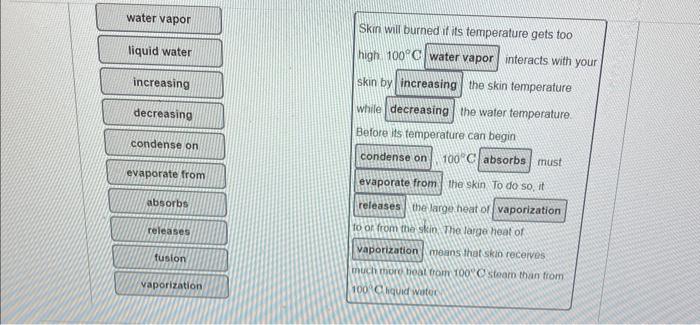 Solved Skin will burned if its temperature gets too high | Chegg.com