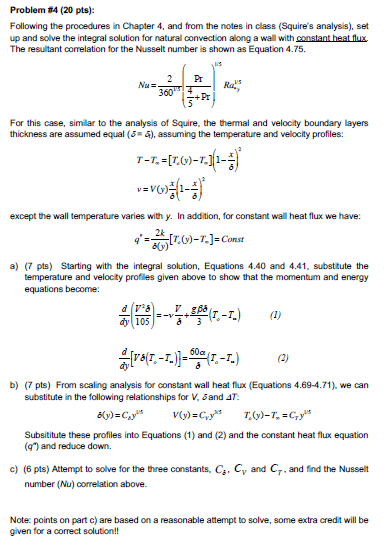 Solved Problem #4 (20 pts):Following the procedures in | Chegg.com