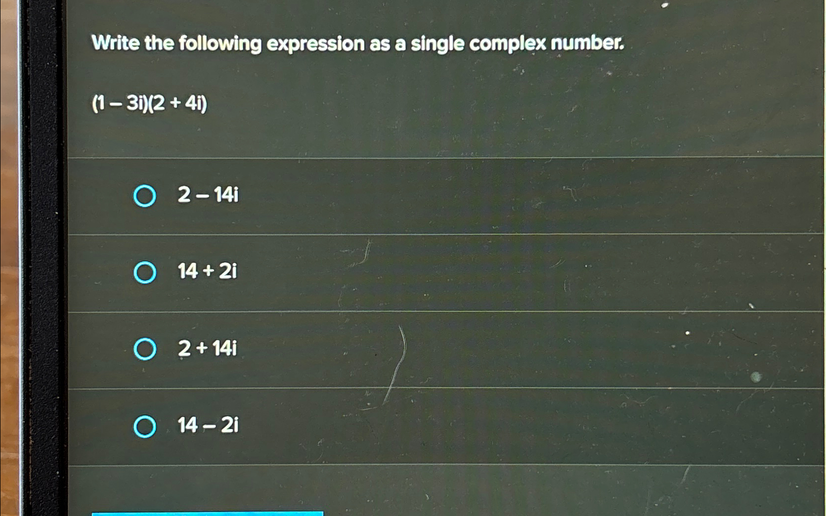 Solved Write the following expression as a single complex | Chegg.com