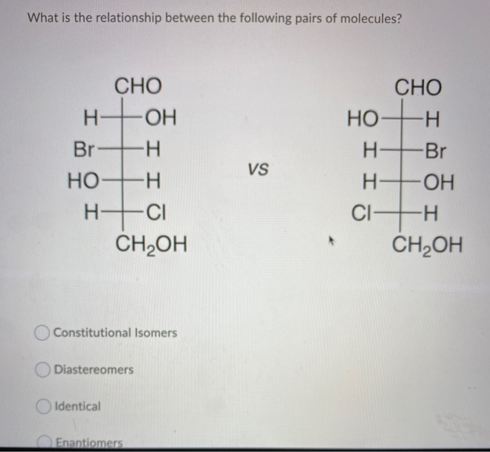 Solved What is the relationship between the following pairs | Chegg.com