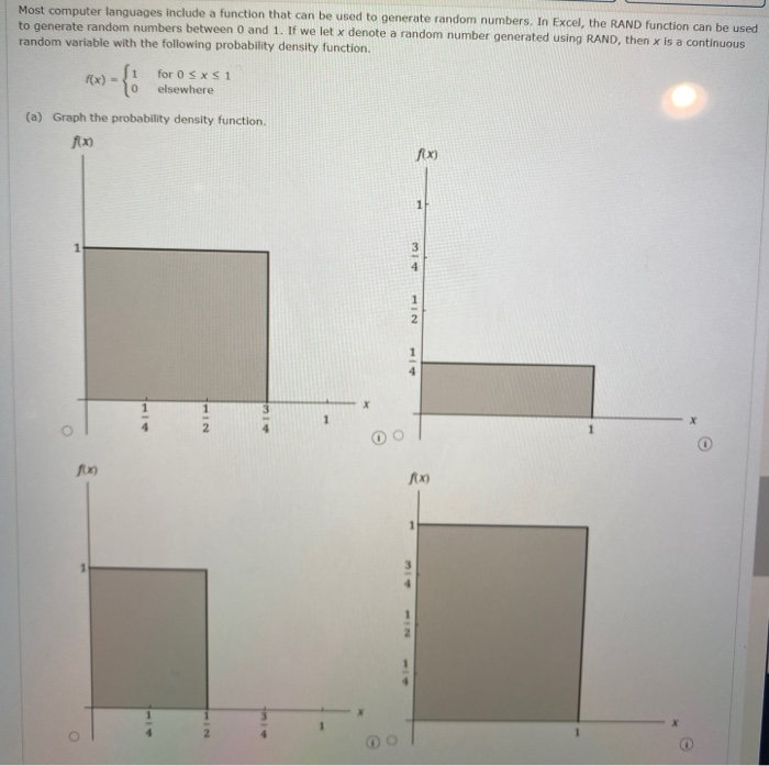 Solved Most computer languages include a function that can | Chegg.com