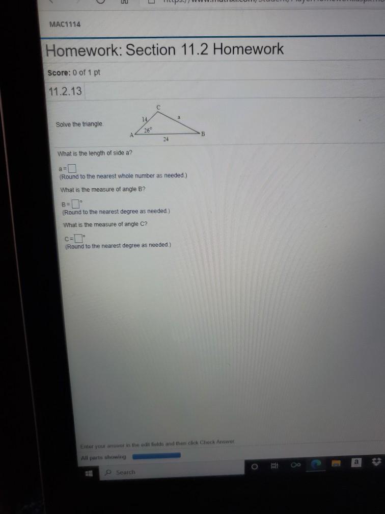 Solved MAC1114 Homework: Section 11.2 Homework Score: 0 of 1 | Chegg.com
