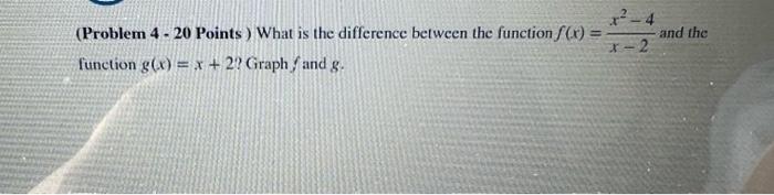 Solved (Problem 2 - 20 Points ) Graph the piecewise function | Chegg.com