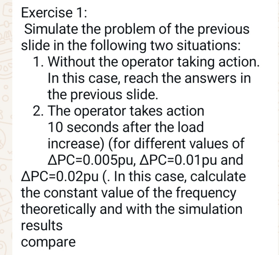 Solved by an EXPERT Exercise 1:Simulate the problem of the previous slide | Chegg.com