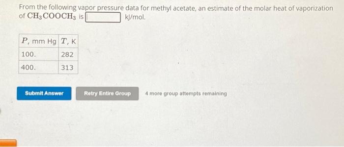 Solved The vapor pressure of liquid cadmium is 400 mmHg at | Chegg.com