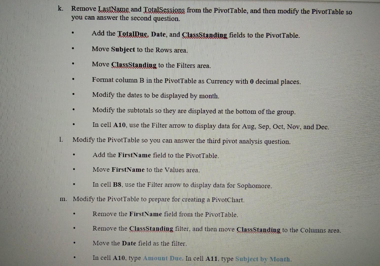 Solved nalyzing the Learning Center's Data he Learning | Chegg.com