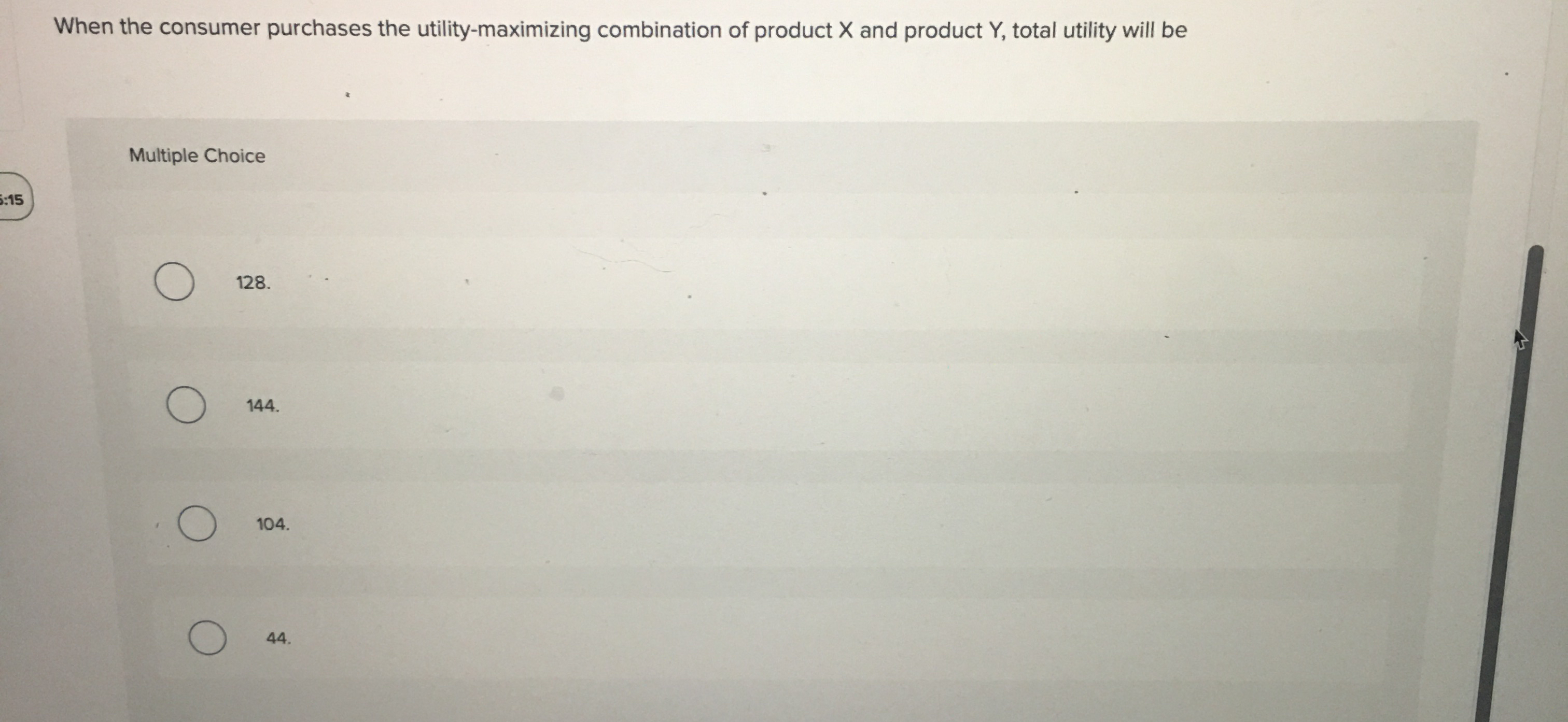 Solved When the consumer purchases the utility-maximizing | Chegg.com