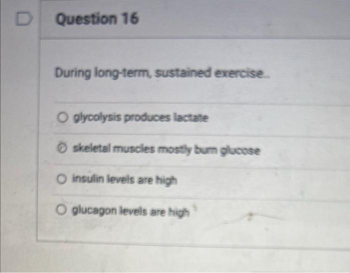 Solved During The Absorptive State Glucagon Levels Are High
