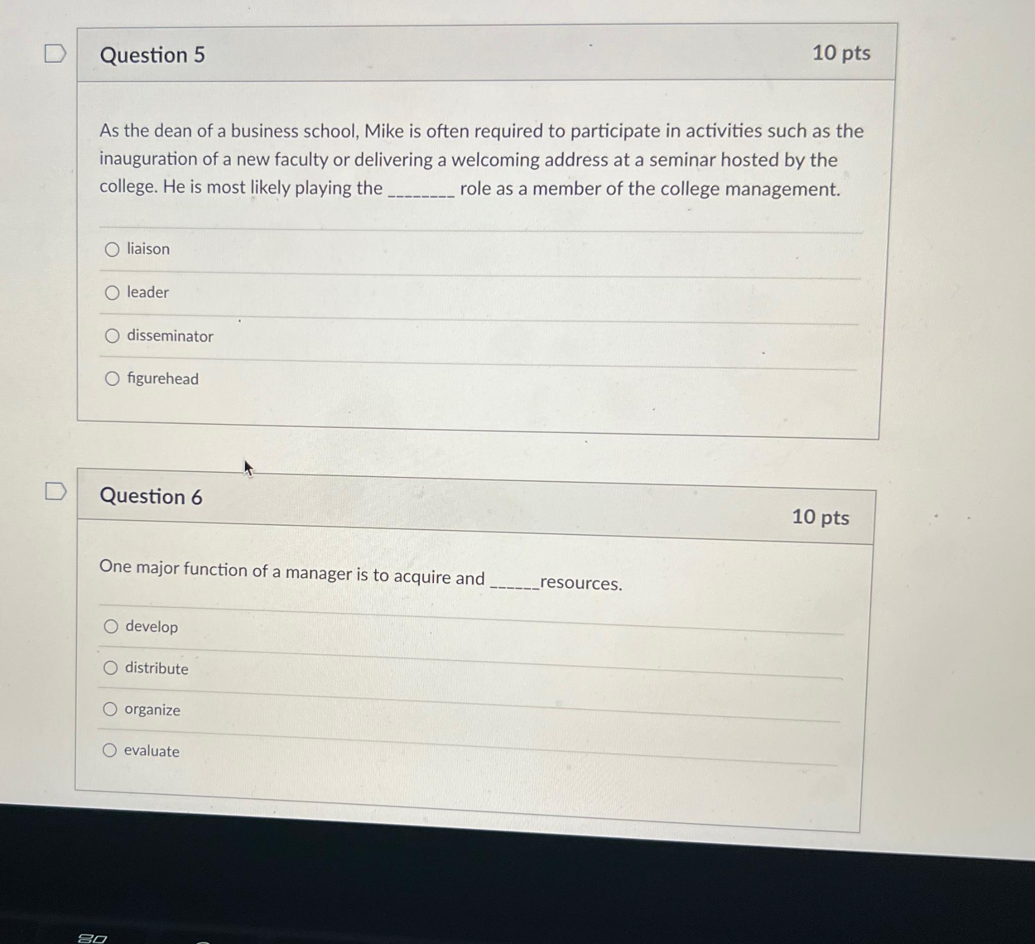 Solved Question 510 ﻿ptsAs the dean of a business school, | Chegg.com