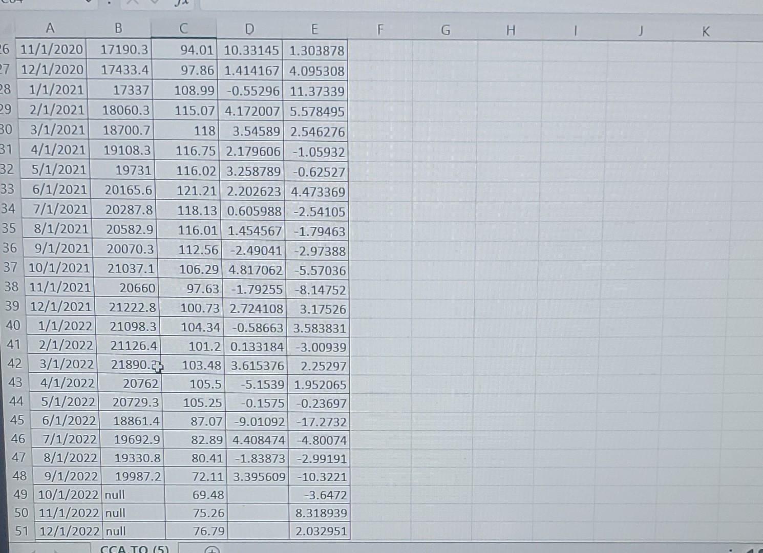 please use above information to fill in this chart | Chegg.com