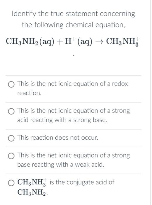 [Solved]: Identify the true statement concerning the follow