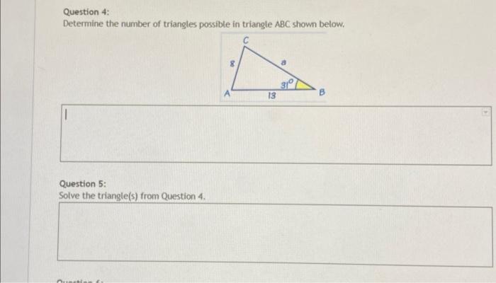 Solved Question 4: Determine the number of triangles | Chegg.com