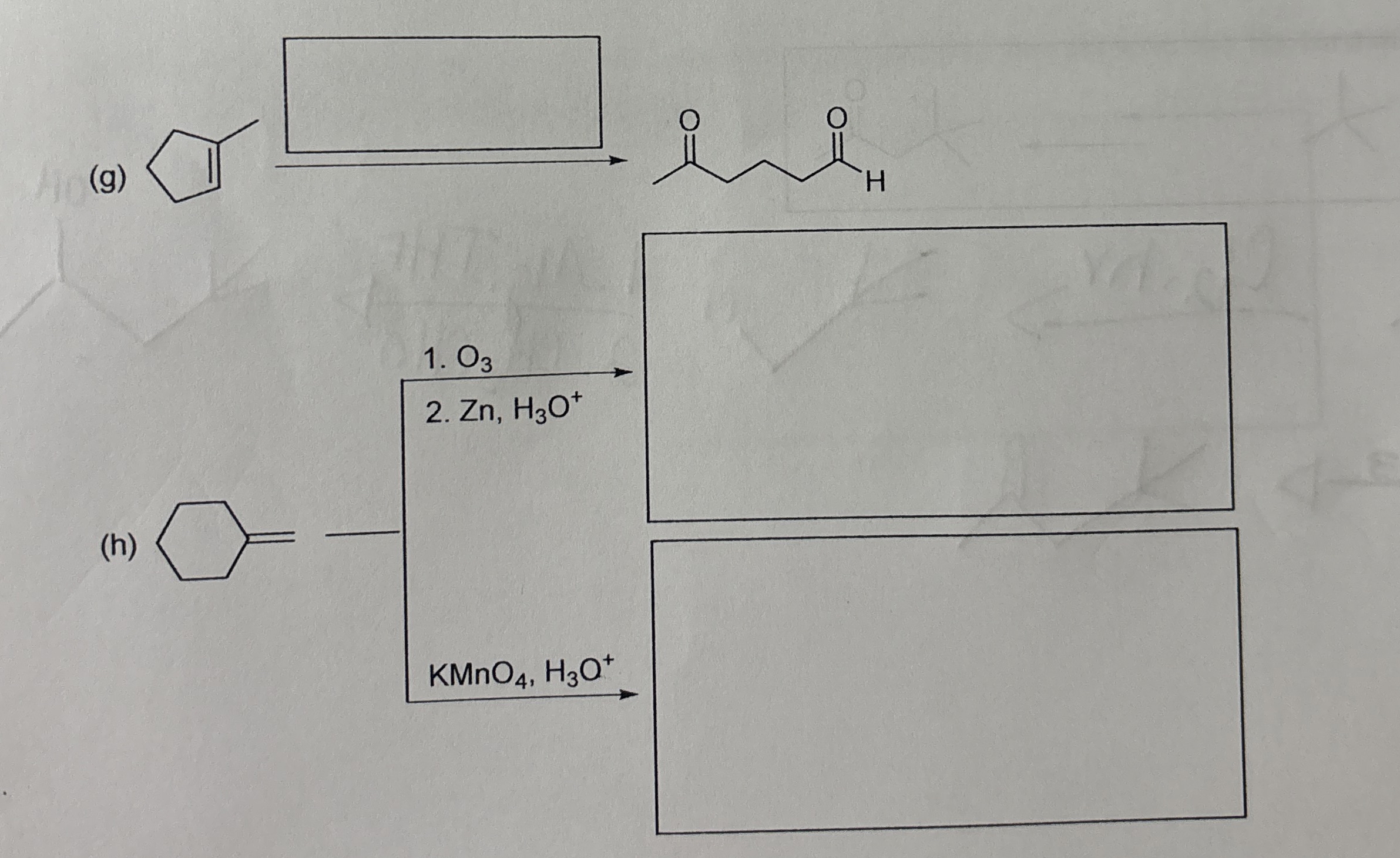 Solved 4. ﻿Provide the structure(s) ﻿of the missing starting | Chegg.com