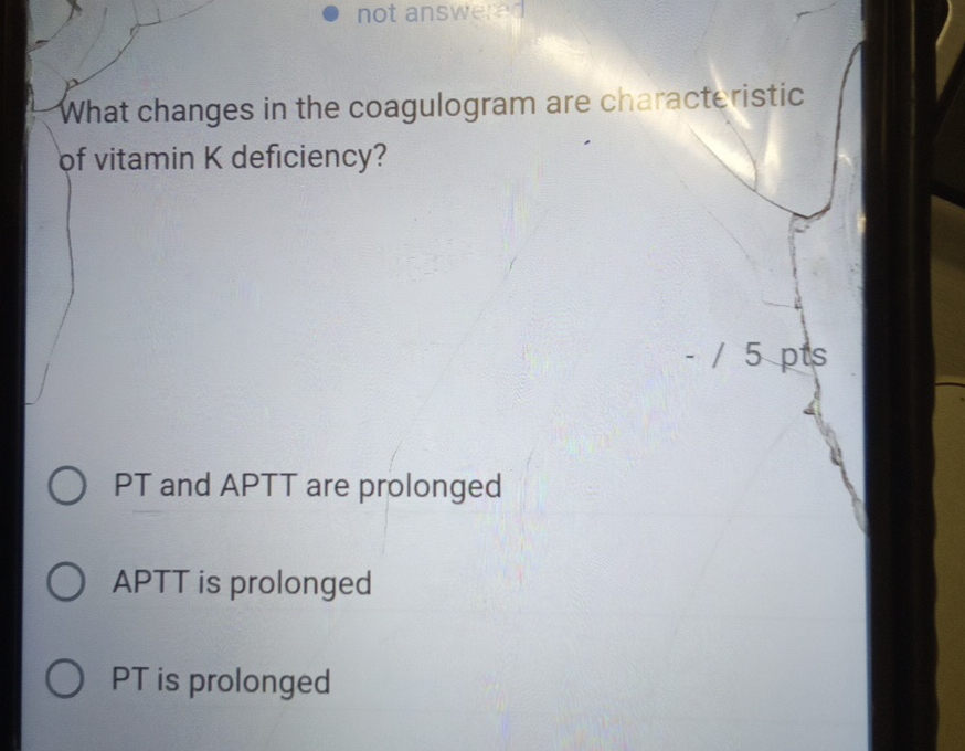Solved What changes in the coagulogram are characteristic of | Chegg.com