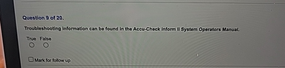 Solved Question 9 ﻿of 20.Troubleshooting information can be | Chegg.com