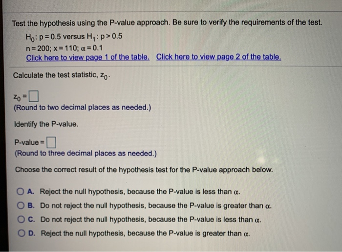 Solved Test the hypothesis using the P-value approach. Be | Chegg.com