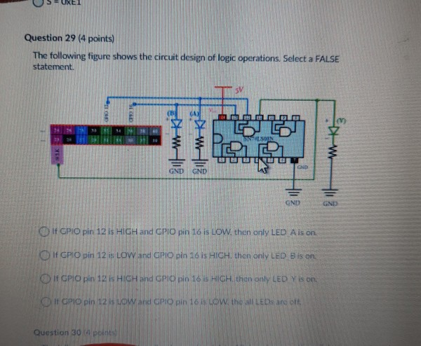 Question 29 (4 points) The following figure shows the | Chegg.com