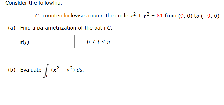 Solved Consider the following.C: counterclockwise around the | Chegg.com