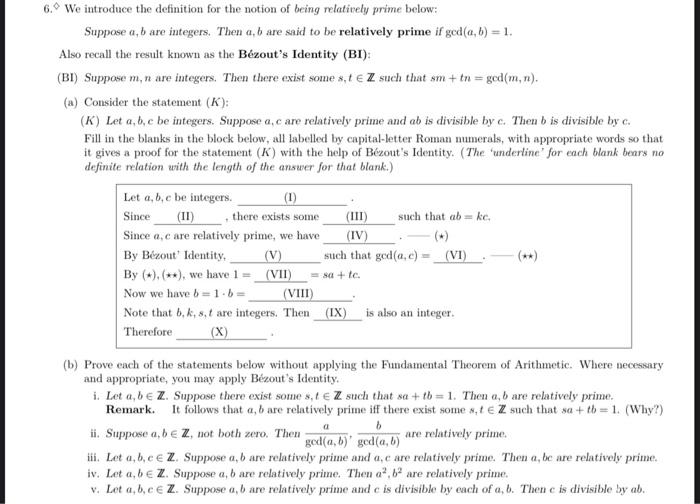 Solved 6. We introduce the definition for the notion of | Chegg.com