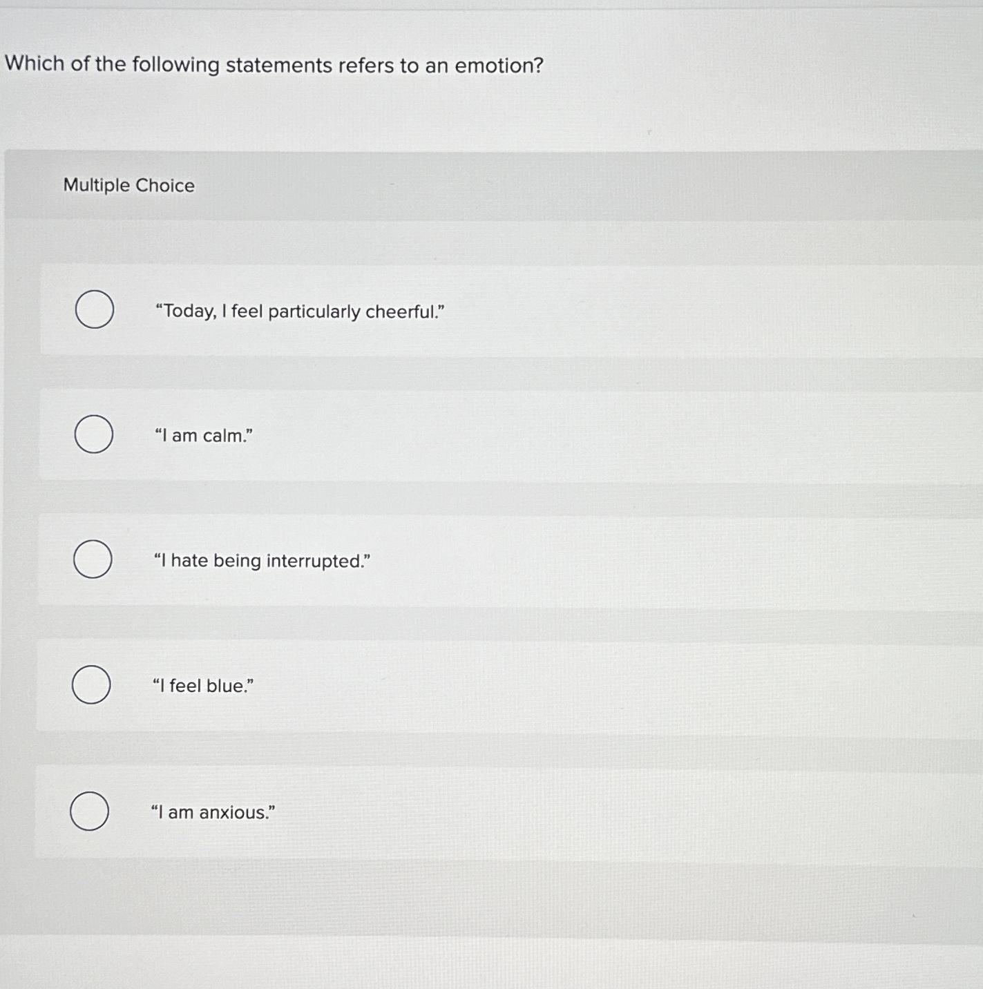 Solved Which of the following statements refers to an | Chegg.com