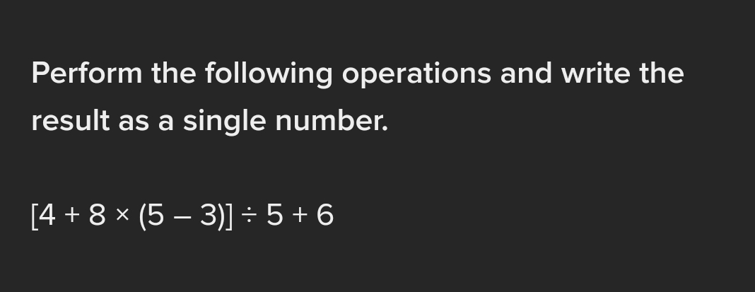 Solved Perform the following operations and write the result | Chegg.com