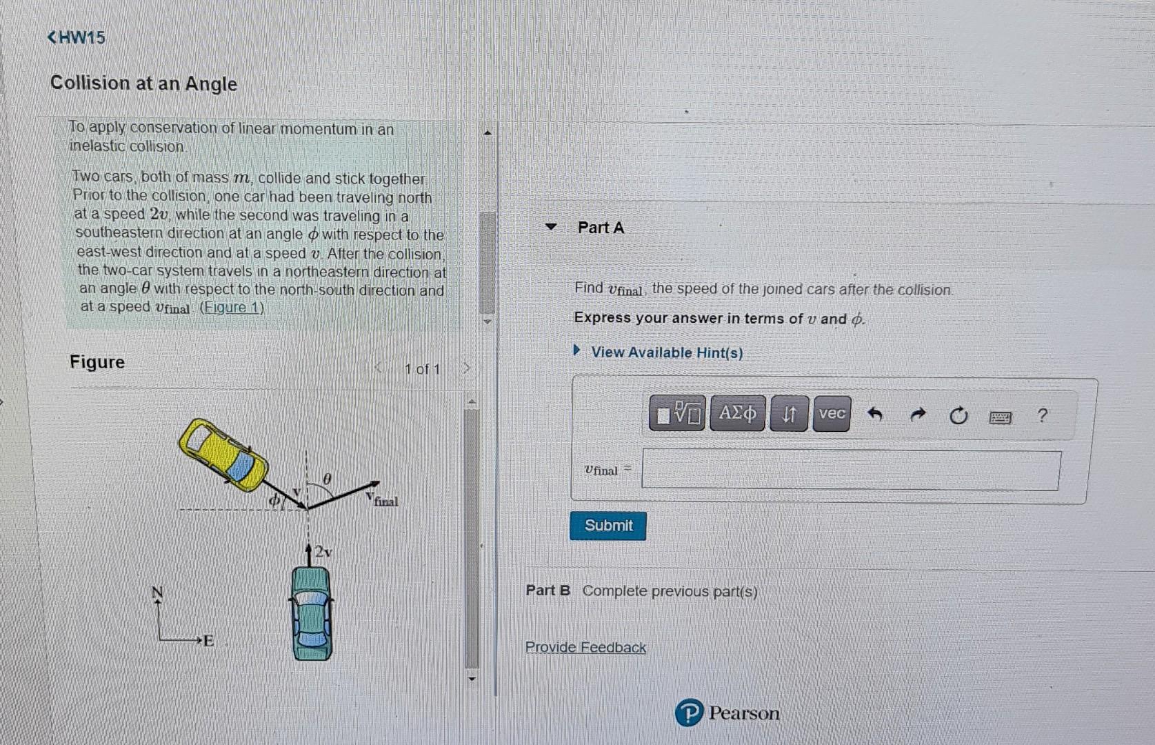 Solved To apply conservation of linear momentum in an | Chegg.com