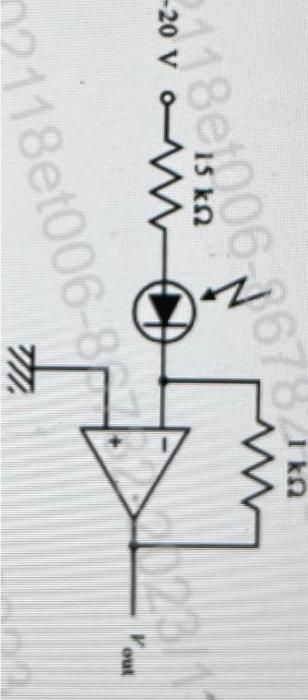 Solved The photoconductive cell in Figure is used to measure | Chegg.com