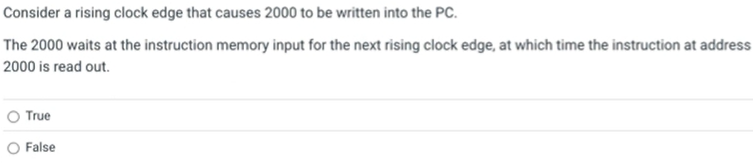 Solved Consider a rising clock edge that causes 2000 ﻿to be | Chegg.com