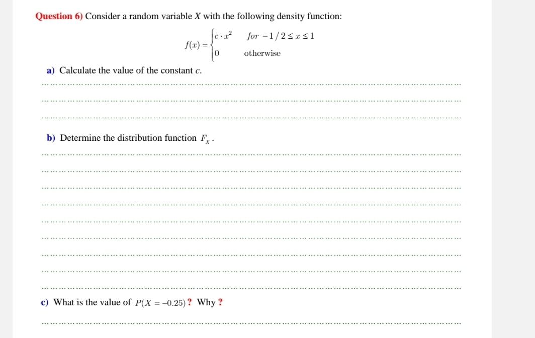 Solved I want the solution on paper | Chegg.com