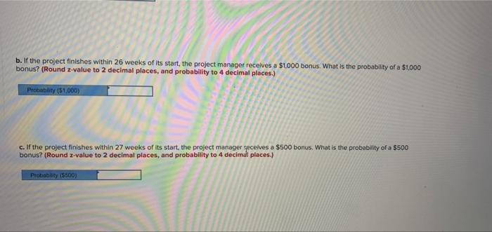 Solved Problem 17-12 (Static) A project manager has compiled | Chegg.com