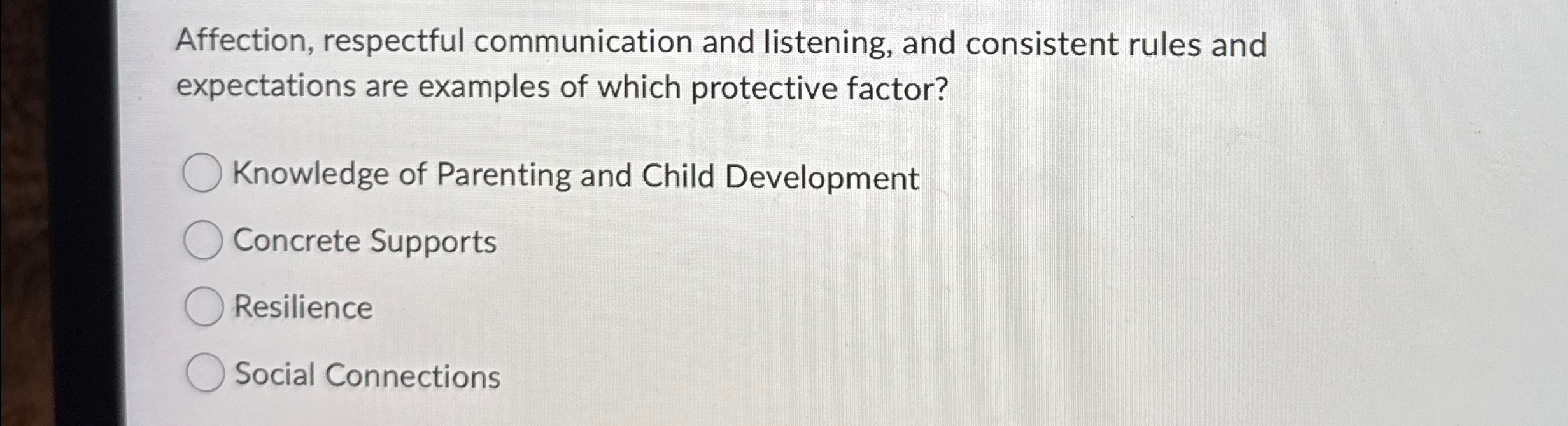 Solved Affection, respectful communication and listening, | Chegg.com