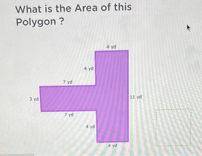 Solved What is the Area of this Polygon ? | Chegg.com