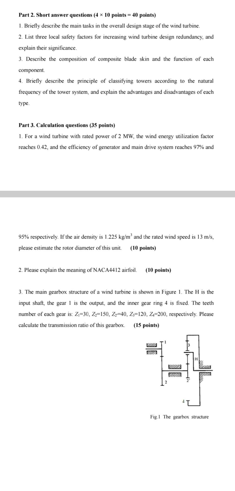 Solved Part 2. Short answer questions (4 × 10 points = 40 | Chegg.com