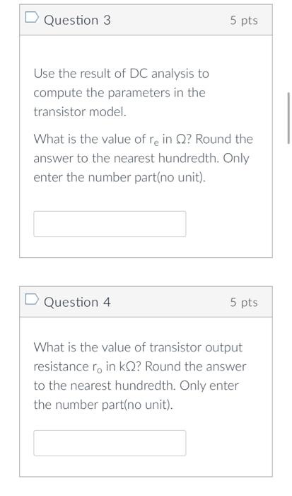 Solved Vcc o 15 V RI 43 k22 10 uF 3 VO Rc 35.1 k 2 10 uF HE | Chegg.com