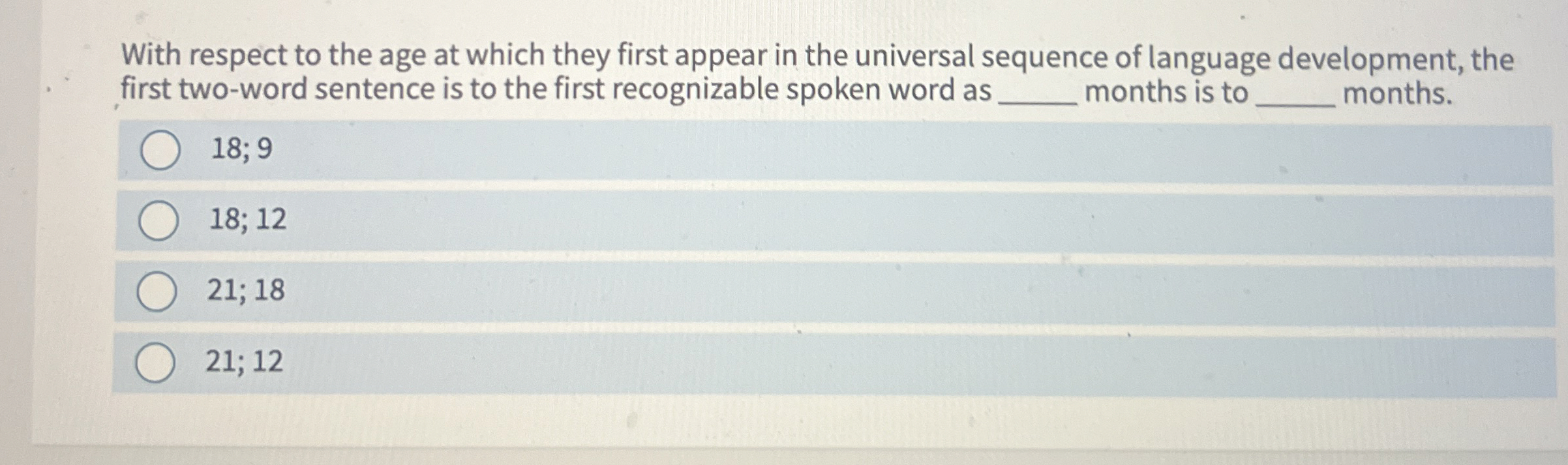 Solved With respect to the age at which they first appear in | Chegg.com
