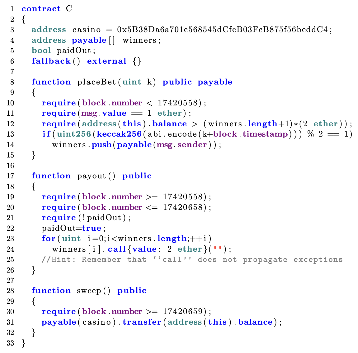 Solved Suppose Alice is a dishonest bettor, but the casino | Chegg.com