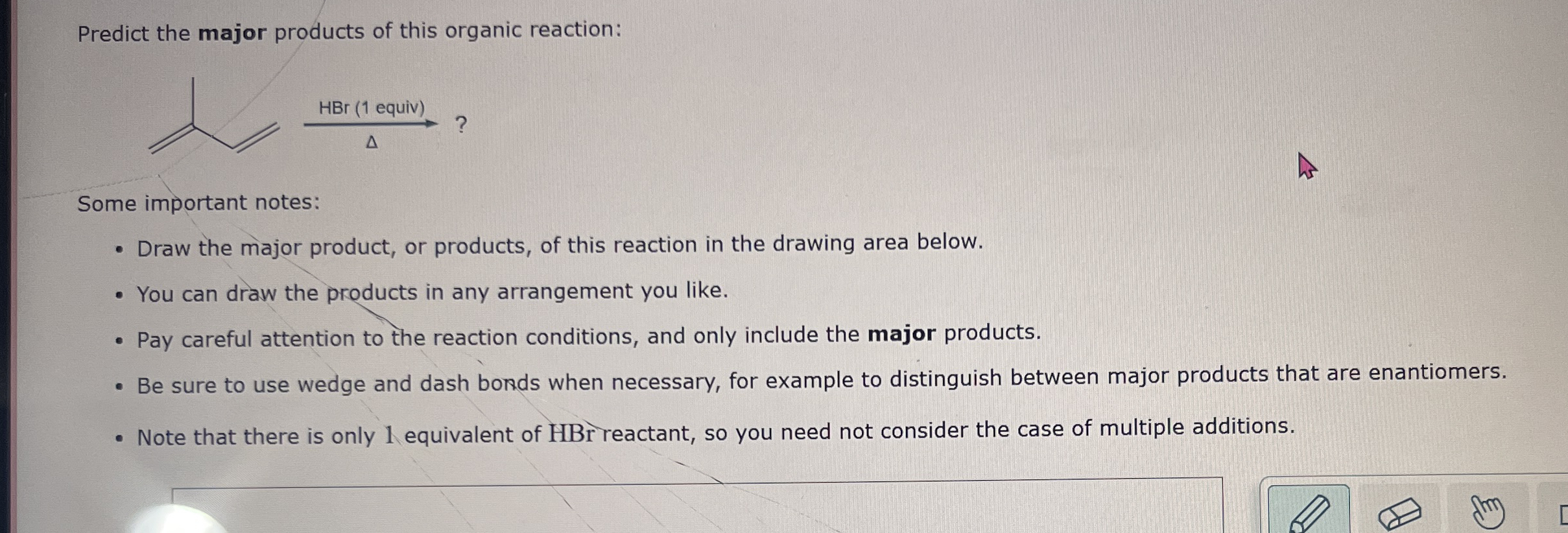 Solved Predict the major products of this organic | Chegg.com