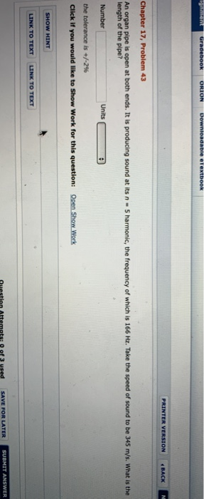Solved ignment Gradebook ORION Downloadable Textbook PRINTER | Chegg.com