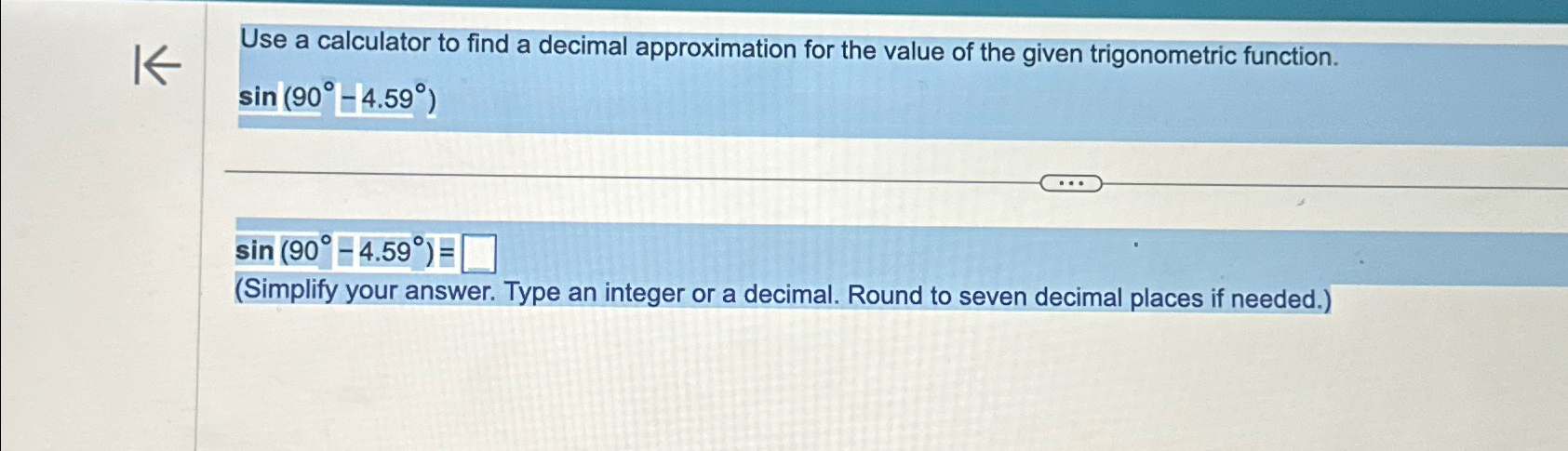 Solved Use a calculator to find a decimal approximation for | Chegg.com