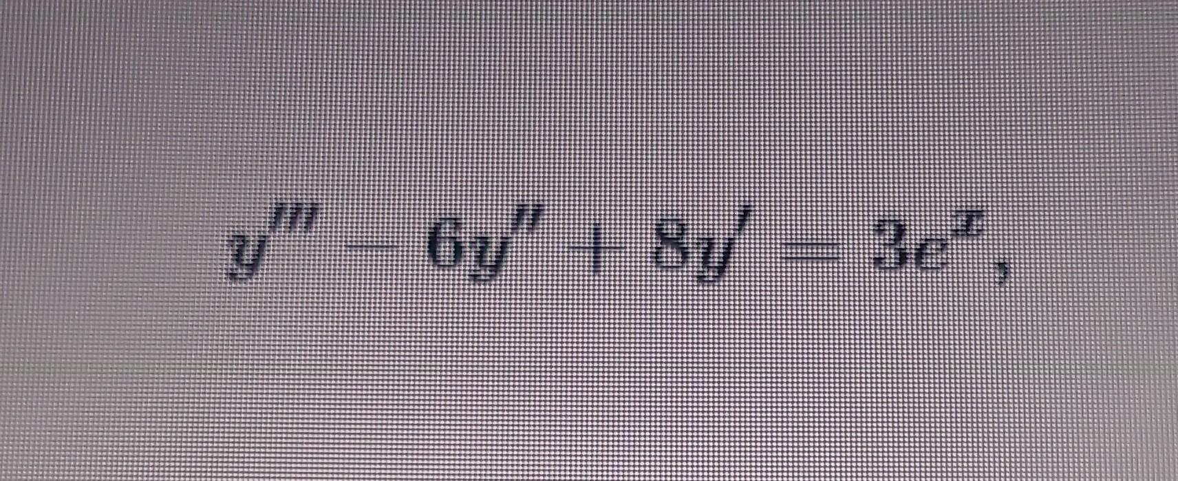 Solved Using ERF, find y as a function of x if | Chegg.com