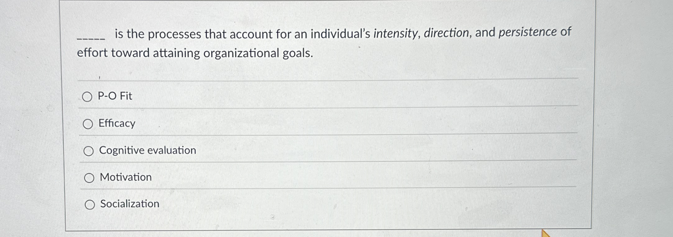 Solved q, ﻿is the processes that account for an individual's | Chegg.com