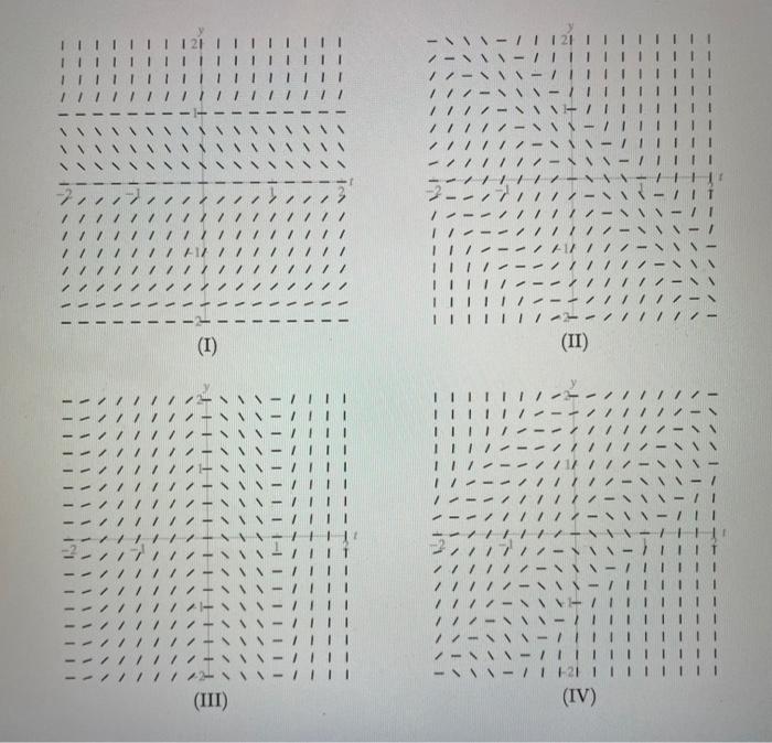 Solved which siope field matches dtdy=f(t+y) ? prease | Chegg.com